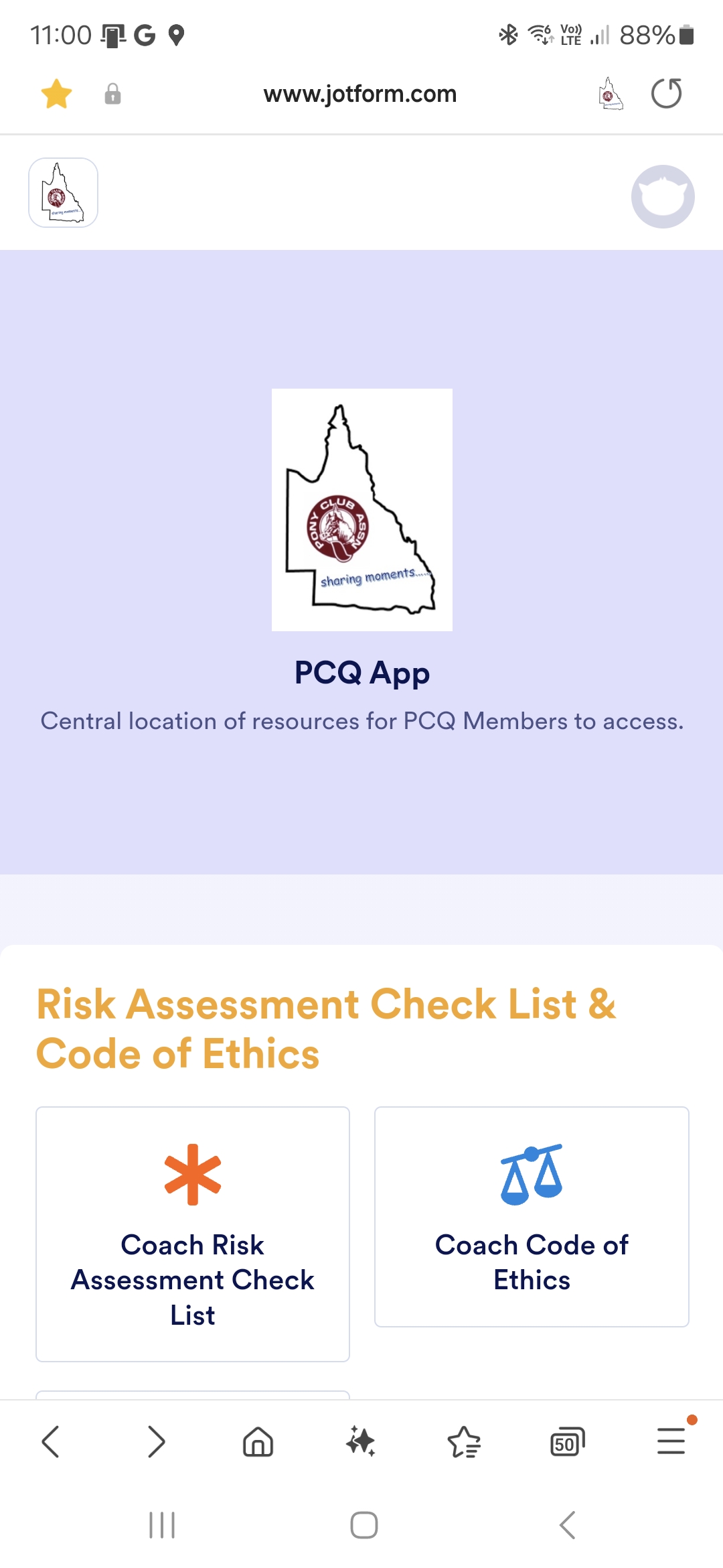 PCQ App to Complement our new Website Launch – Pony Club Queensland